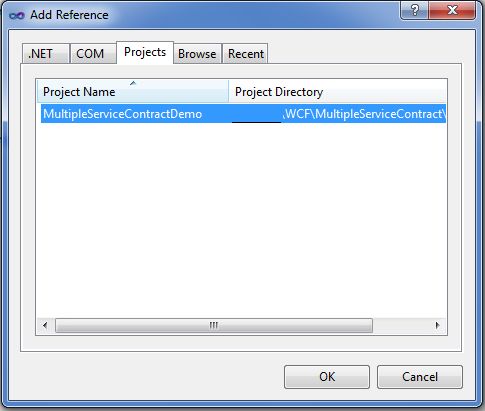 Multiple Service Contract in WCF